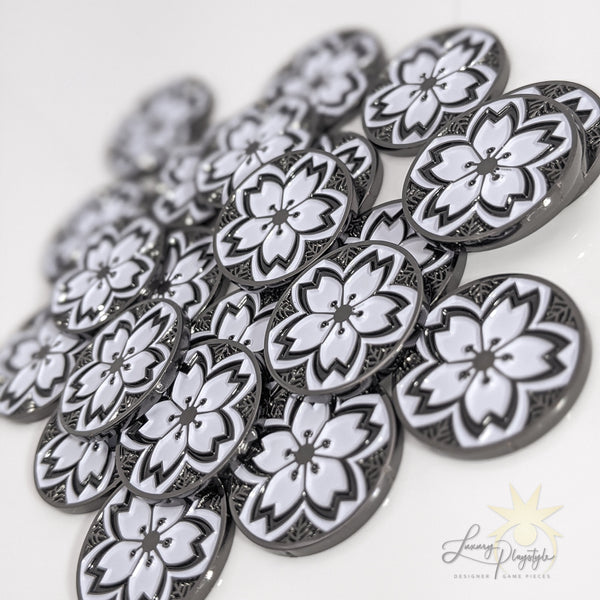 Sakura Blossom Metal Counters - Luxury Playstyle