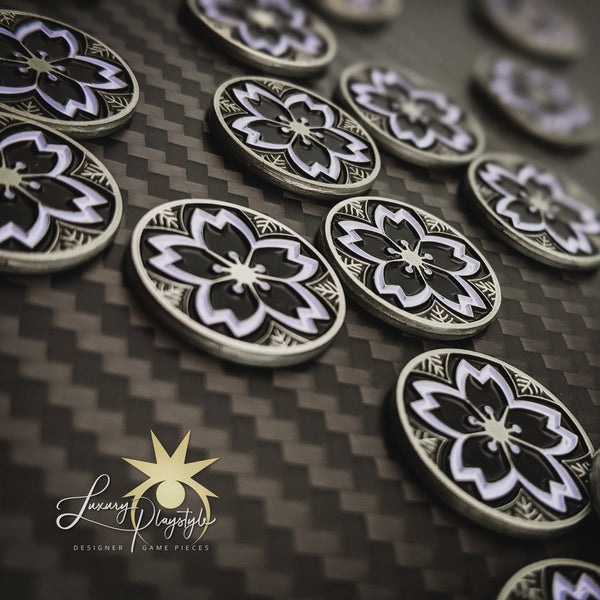 Sakura Blossom Metal Counters - Luxury Playstyle