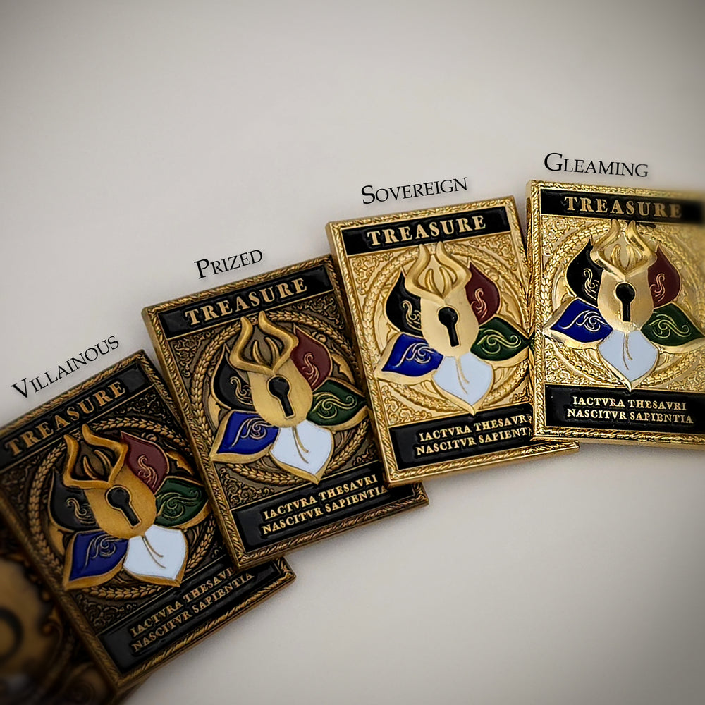 Prized Treasures - Metal Treasure Tokens - Luxury Playstyle