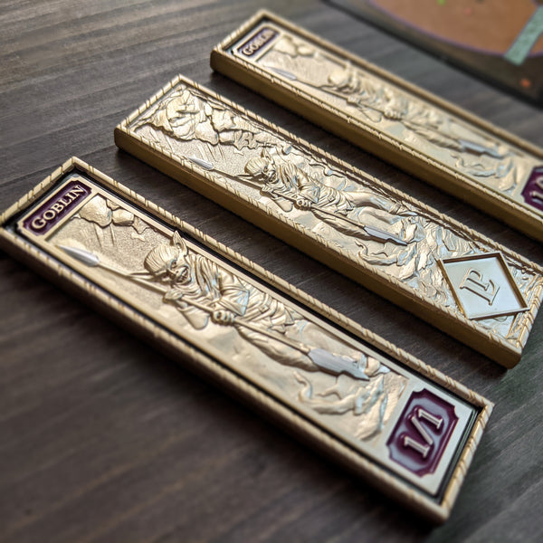Prized Goblins - Solid Metal Creature Tokens - Luxury Playstyle