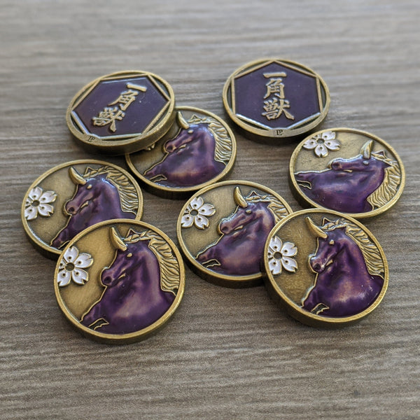 Unicorn Surging Spirit - Metal Fate Tokens - Luxury Playstyle