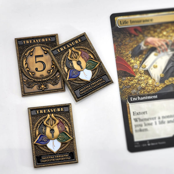 Prized Treasures - Metal Treasure Tokens - Luxury Playstyle
