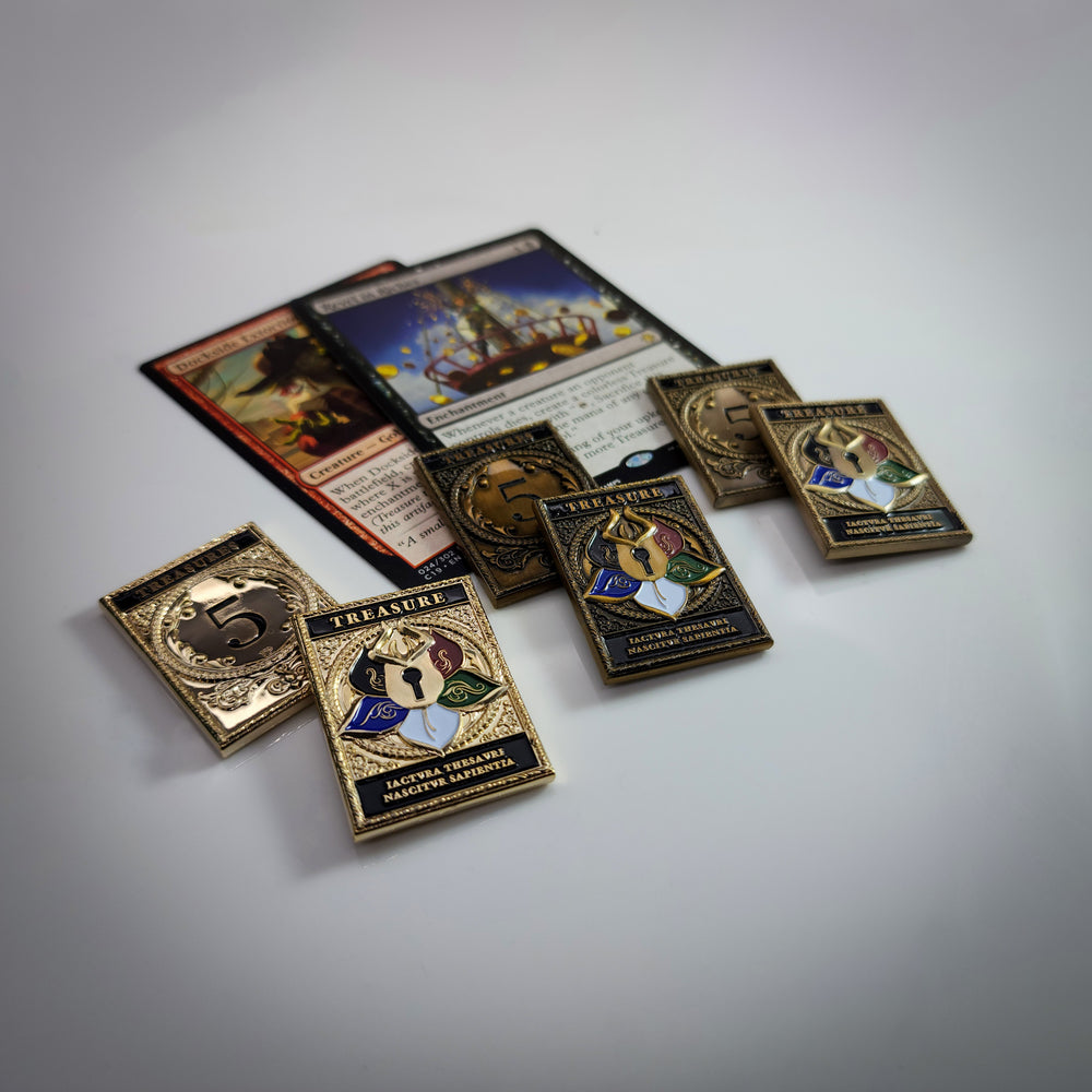 Prized Treasures - Metal Treasure Tokens - Luxury Playstyle