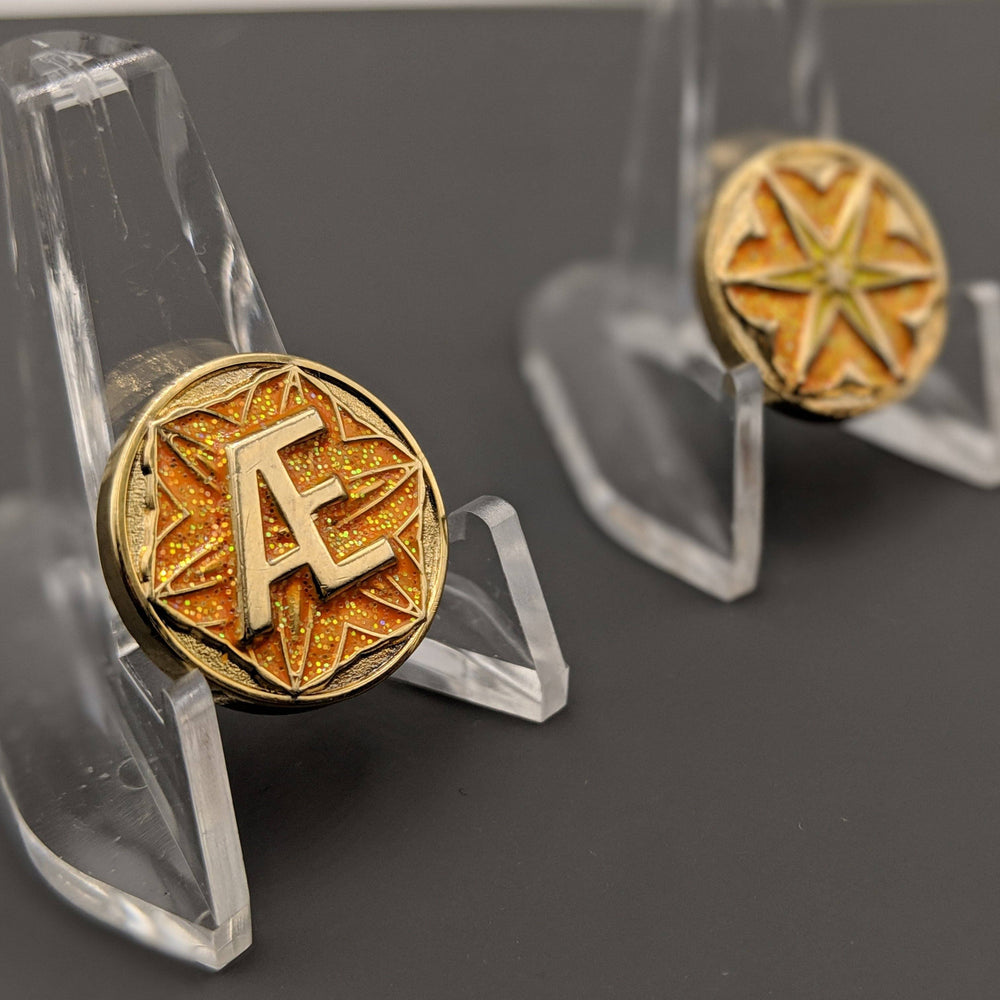 KeyForge Metal Aember Tokens - Archonic Energy - Unofficial Amber ...