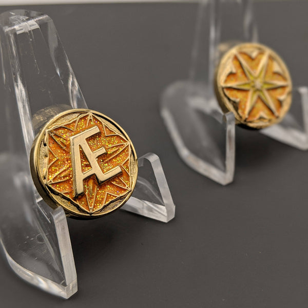 KeyForge Metal Aember Tokens - Archonic Energy - Unofficial Amber ...