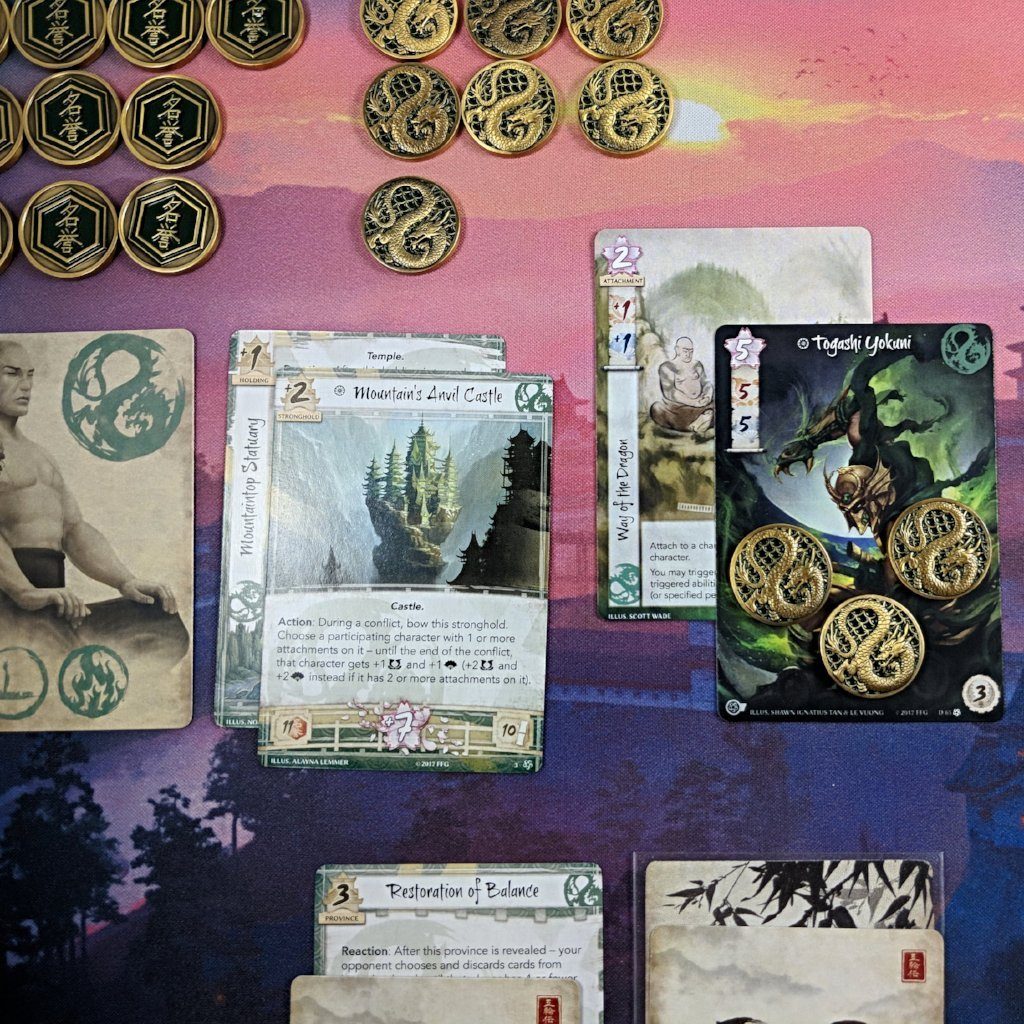 Dragon Classic - Metal Fate/Honor Tokens - Luxury Playstyle