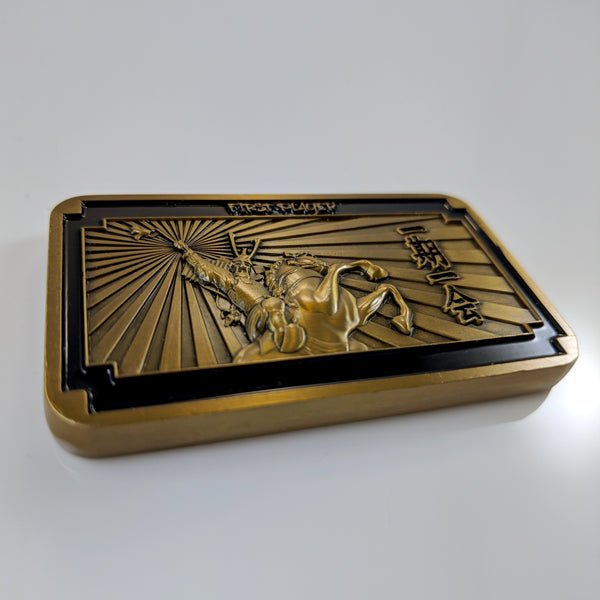 First Player Trophy - Metal Antique Finish Token - Luxury Playstyle