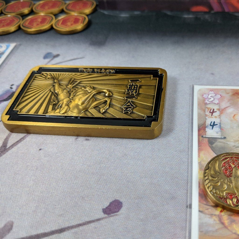 First Player Trophy - Metal Antique Finish Token - Luxury Playstyle