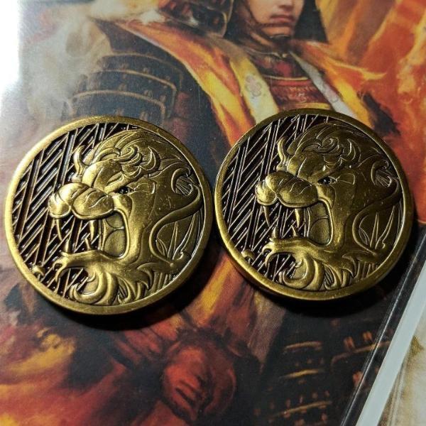 Lion Classic - Metal Fate/Honor Tokens - Luxury Playstyle