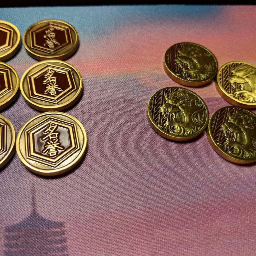 Lion Classic - Metal Fate/Honor Tokens - Luxury Playstyle