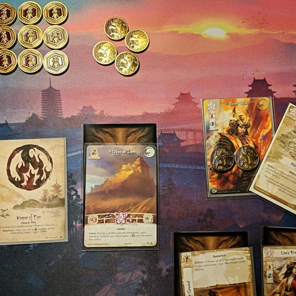 Lion Classic - Metal Fate/Honor Tokens - Luxury Playstyle