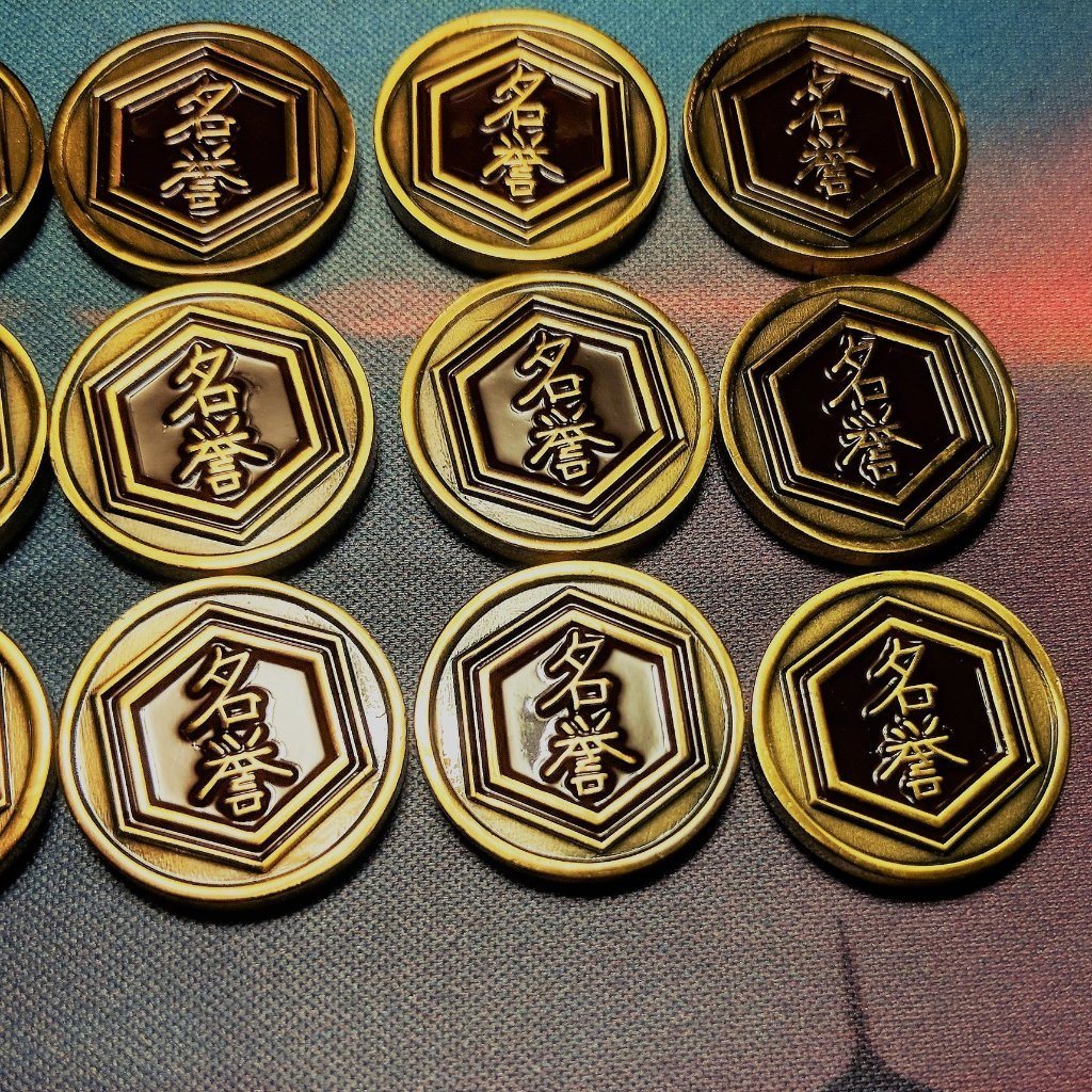 Lion Classic - Metal Fate/Honor Tokens - Luxury Playstyle