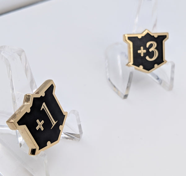 Loyal Shield Counters - Metal Loyalty and Armor Token Set (5) - Luxury ...