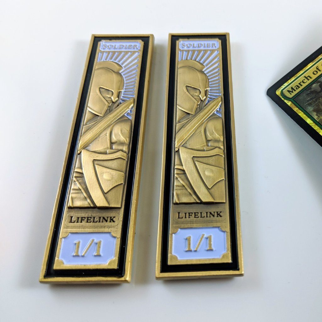 Prized Soldier - Metal Creature Tokens - Luxury Playstyle