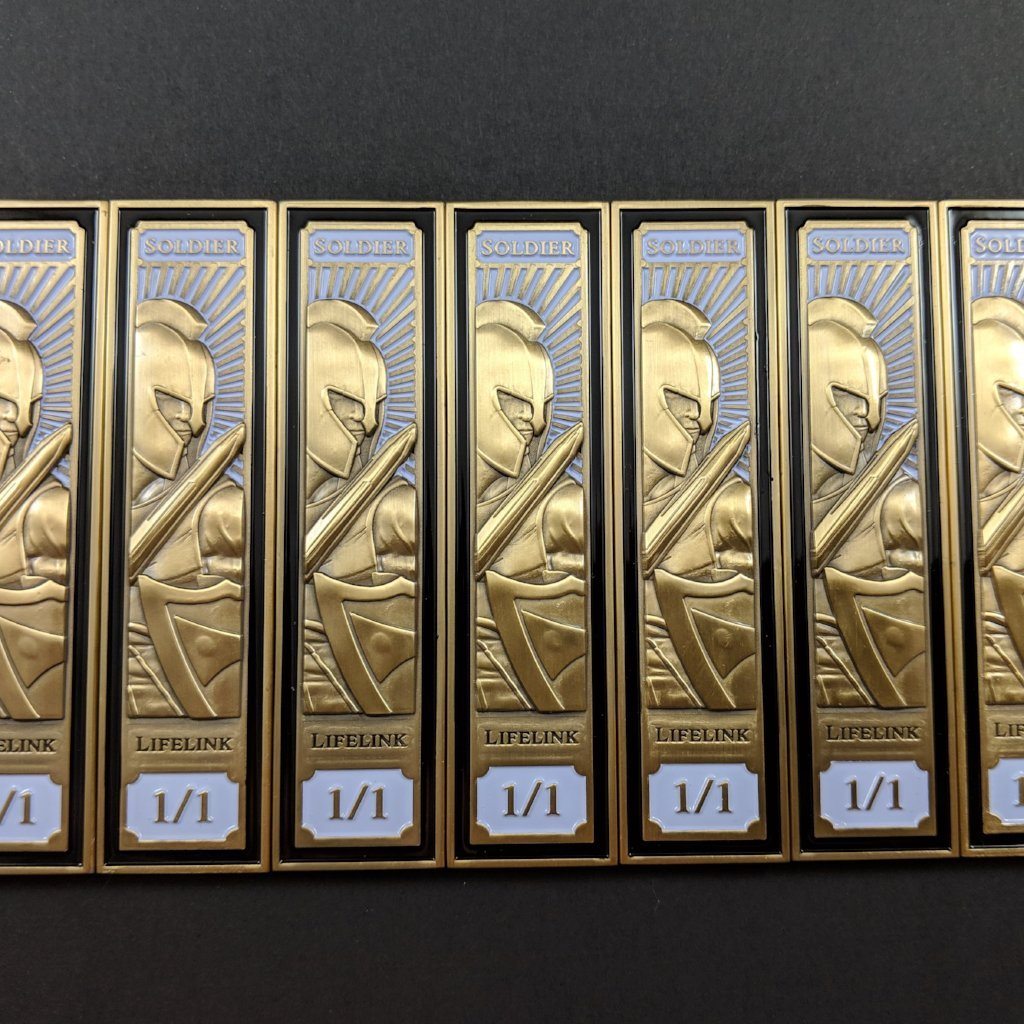 Prized Soldier - Metal Creature Tokens - Luxury Playstyle