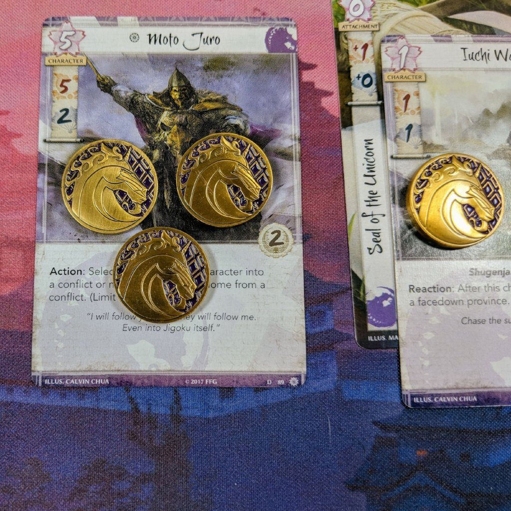 Unicorn Classic - Metal Fate/Honor Tokens - Luxury Playstyle
